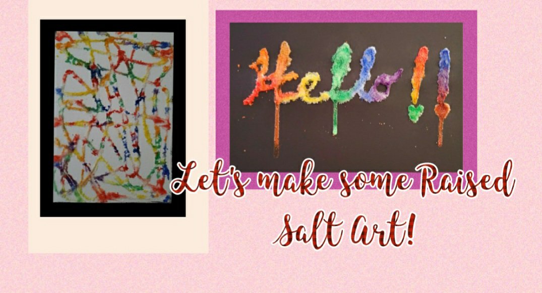 Raised Salt Artwork – CREATIVE ARTS