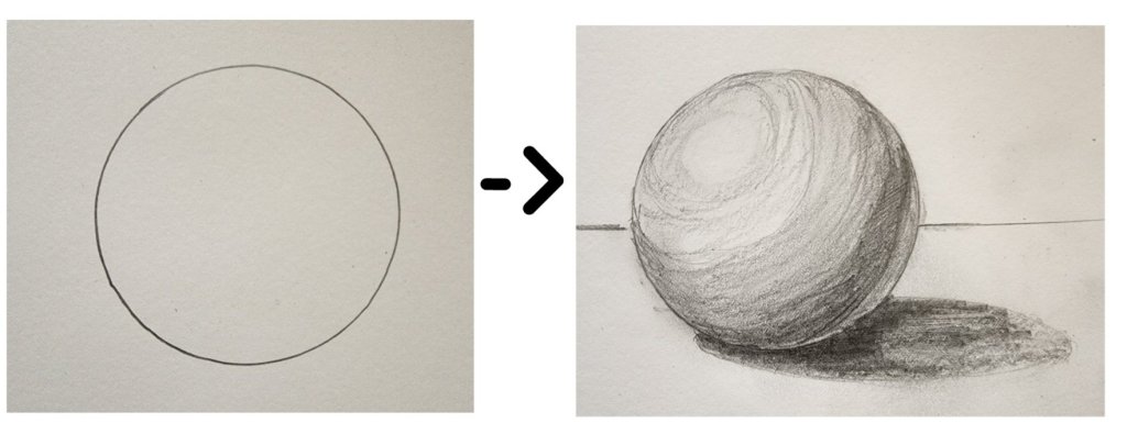 Shading and reflections to create depth: Lesson 6 in Space Element of ...